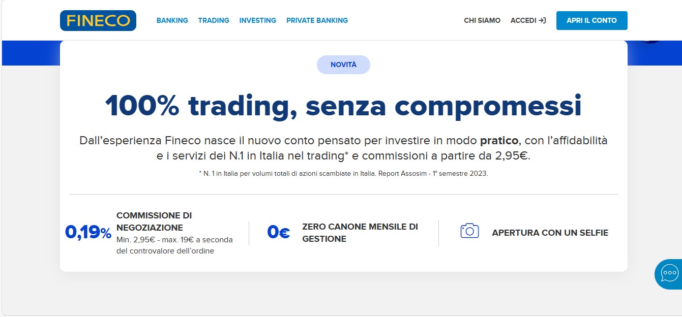 Come aprire un conto con Fineco: tipi di conto trading e costi | Rankia ...